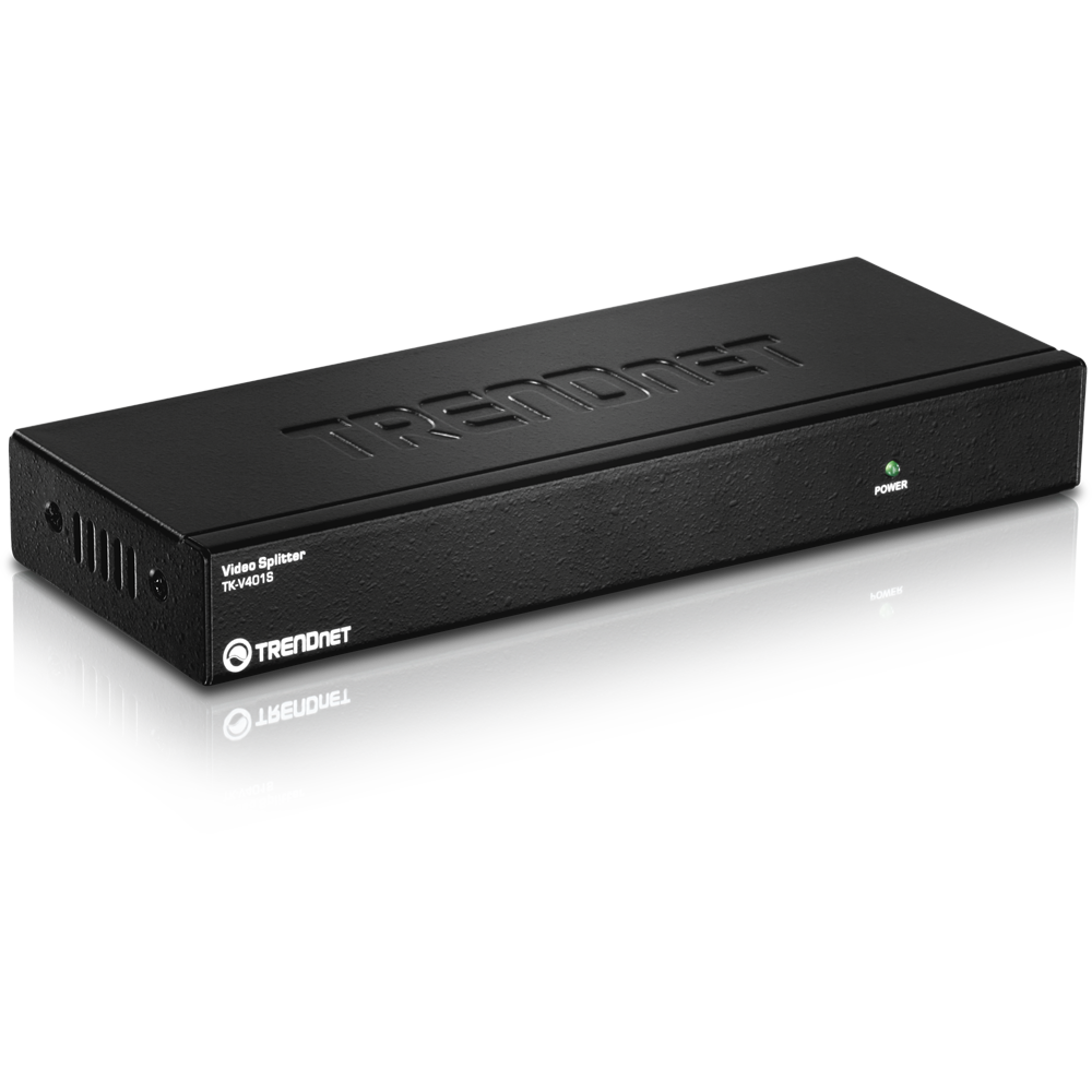 TRENDnet 4-port Stackable Video Repeater, TK-V401S (EU)
