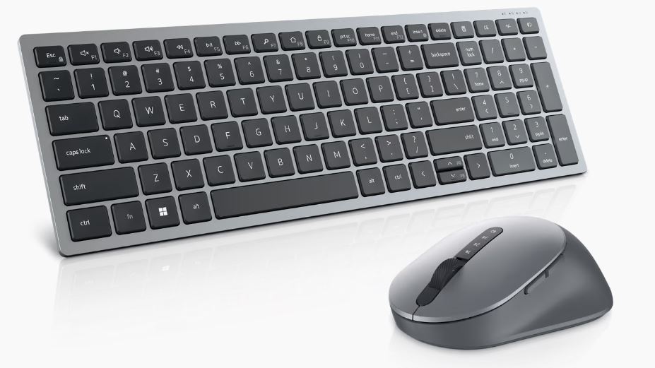 Dell Multi-Device Wireless Keyboard & Mouse Combo US Eng KM7120W ...